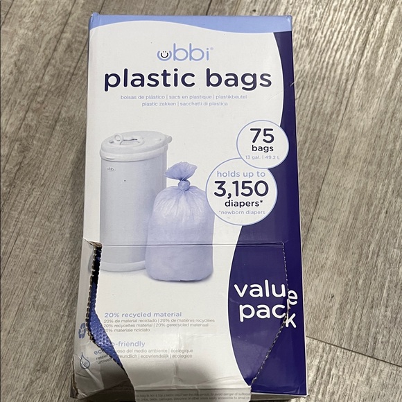 Ubbi | Other | 75 Pack Ubbi Plastic Bags Value Pack | Poshmark